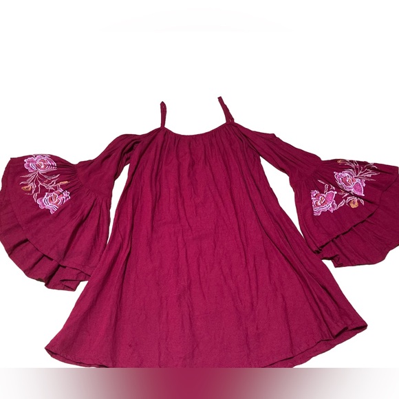 feathers | Tops | Feathers Wine Colored Offtheshoulders Top With ...